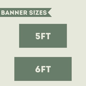 Custom Hand Painted Brown Paper Banner for Grad Parties, Engagement ...