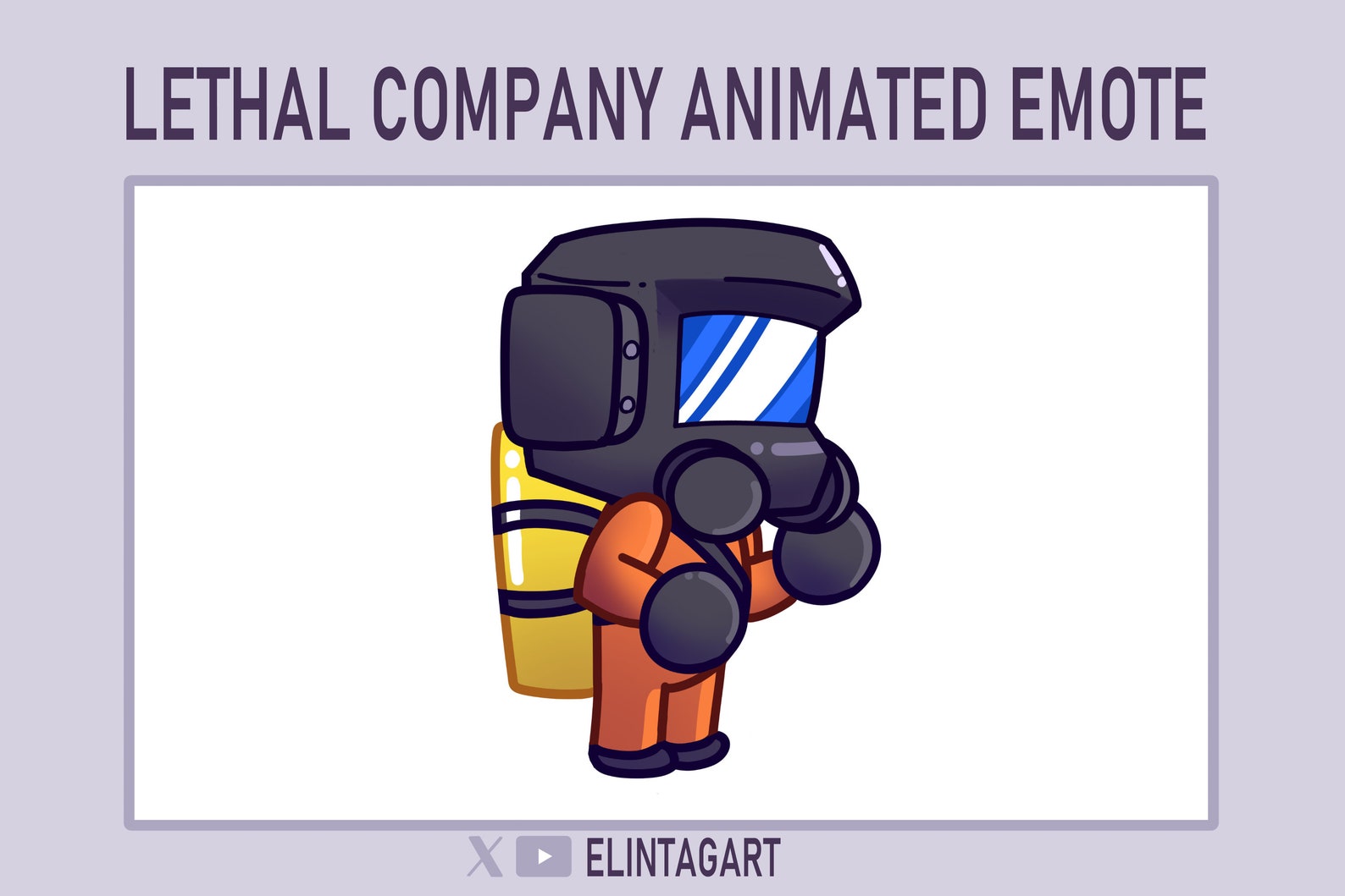 Lethal Company Dancing Emote Twitch, Discord, Youtube Cute Emoji - Etsy