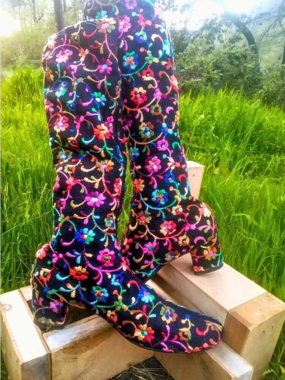 Gogo Boots 1971 Vintage Golo - Etsy