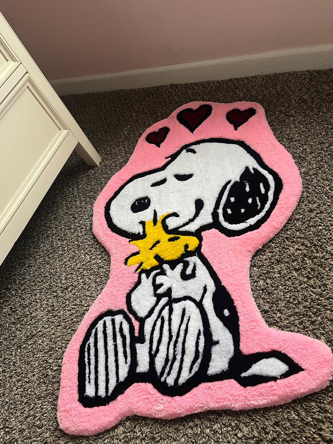 Custom Snoopy Rug - Etsy