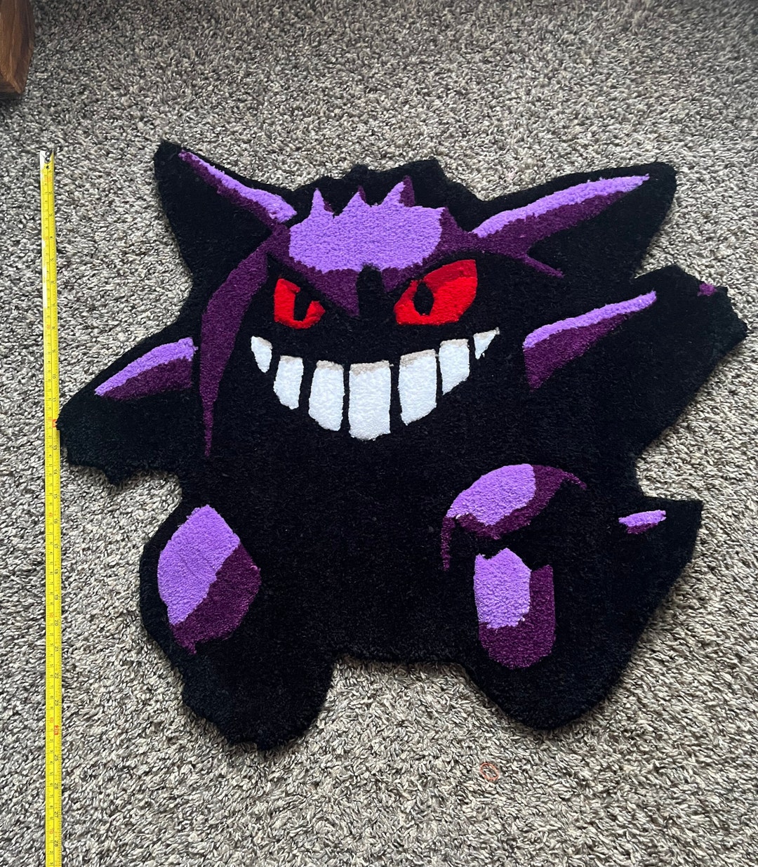 Gengar Rug - Etsy