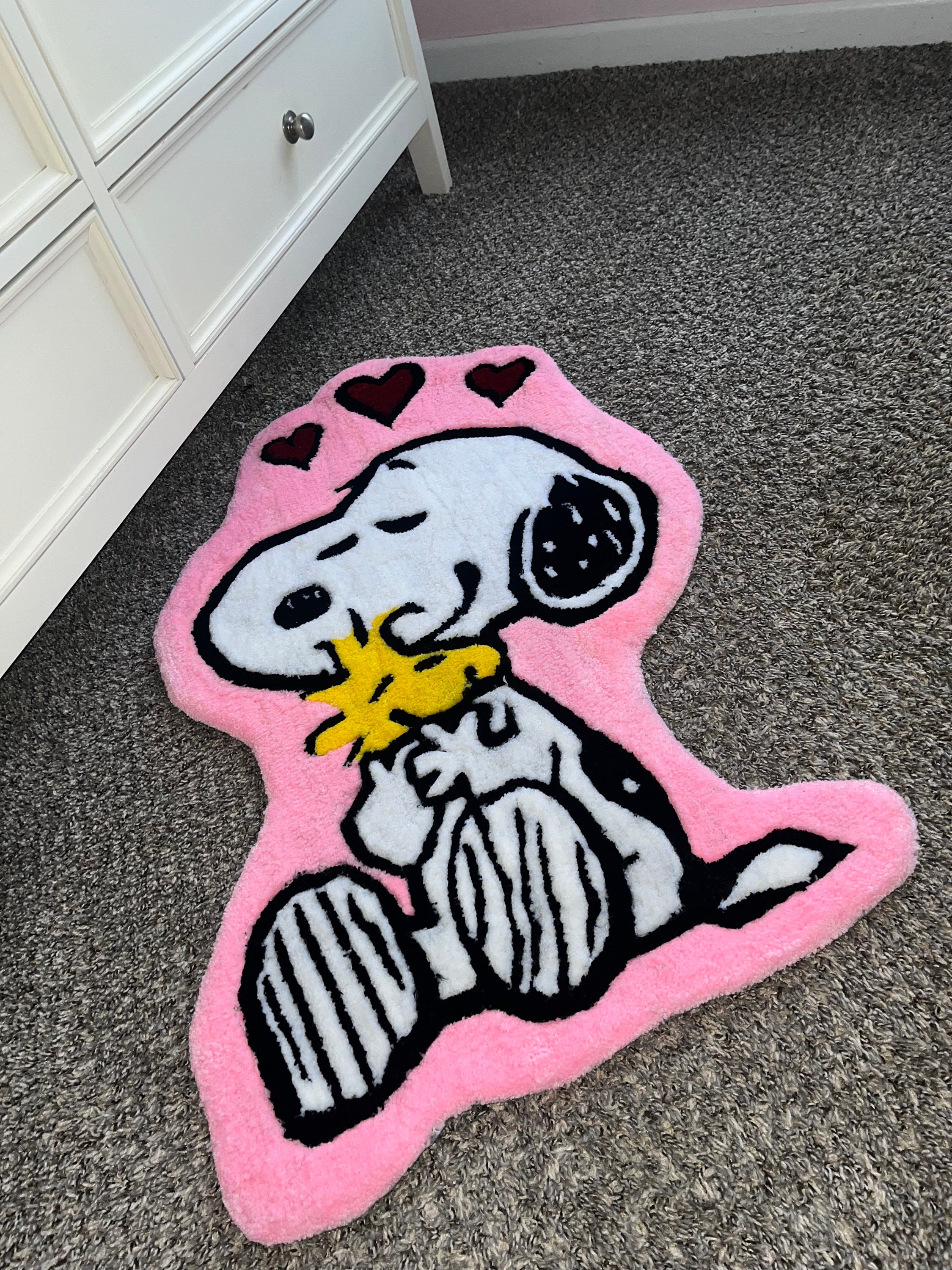 Custom Snoopy Rug - Etsy