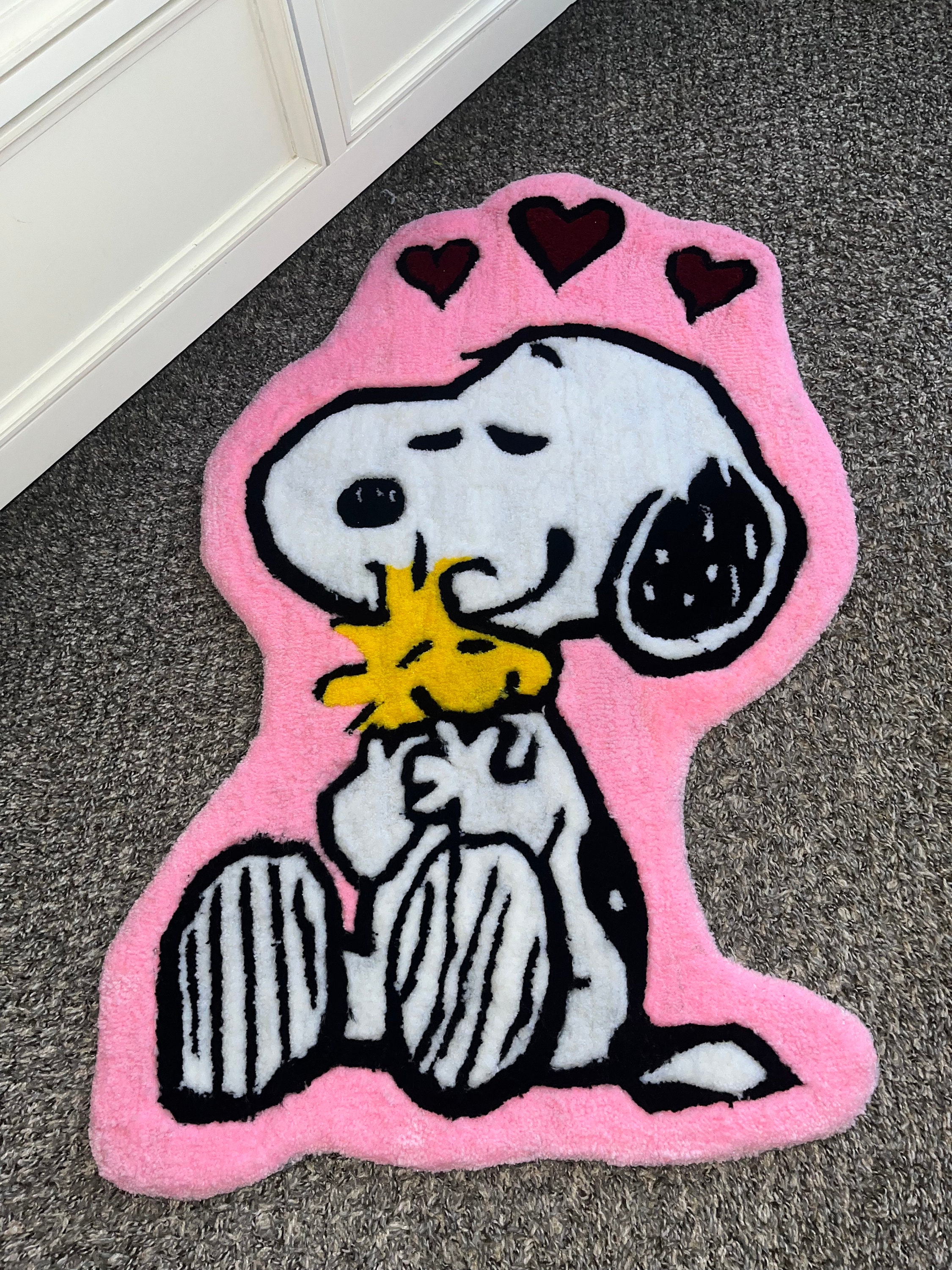 Custom Snoopy Rug - Etsy