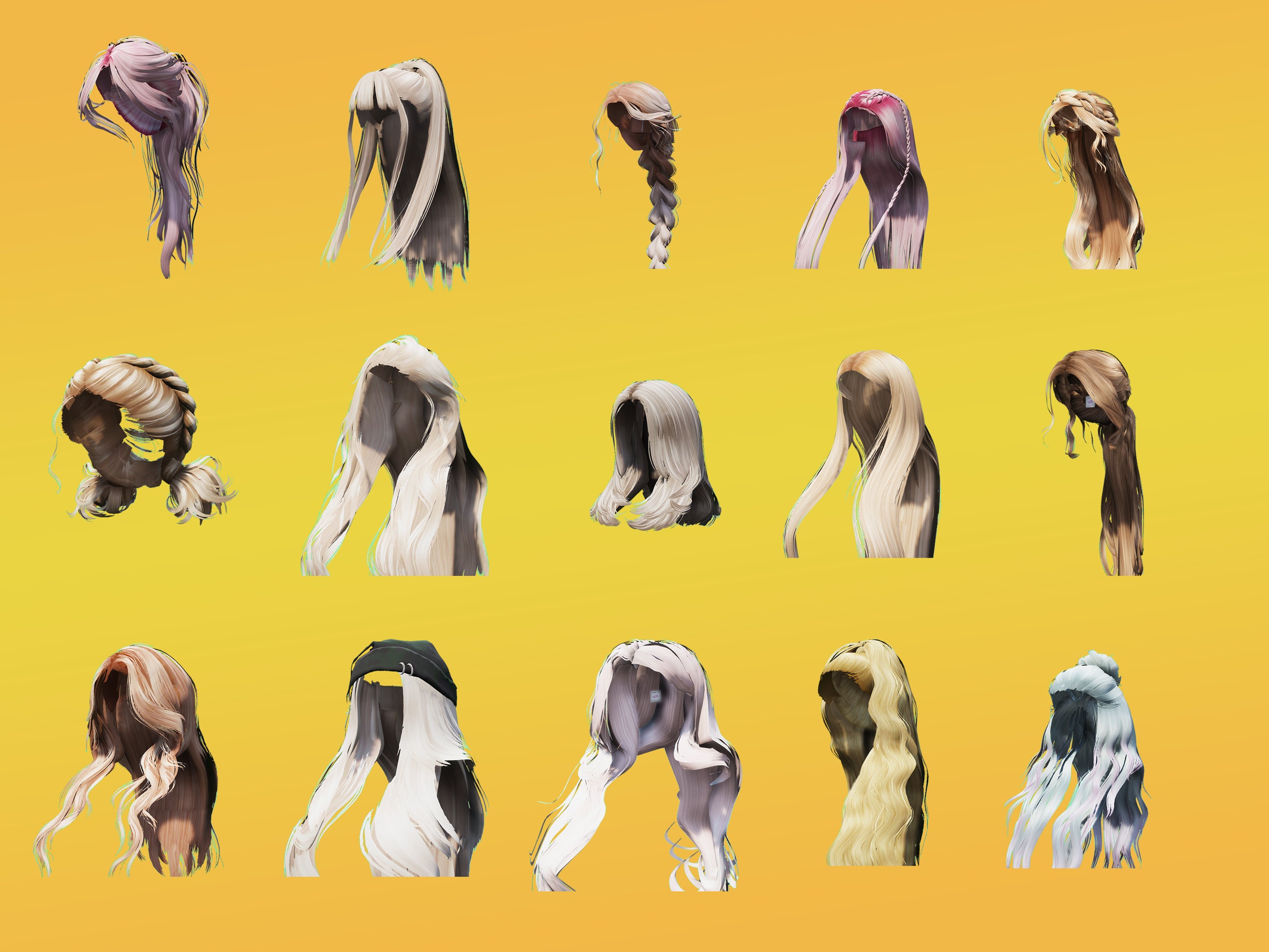 Fivem Female 127X Hair EUP Pack | High Quality & Fivem Ready - Etsy