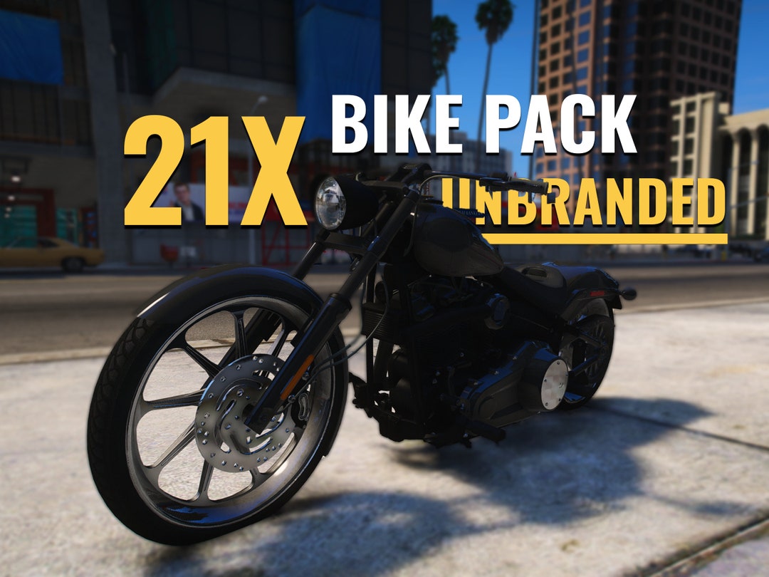 Pacote de bicicletas sem marca FiveM 21x Alta qualidade e pronto para ...