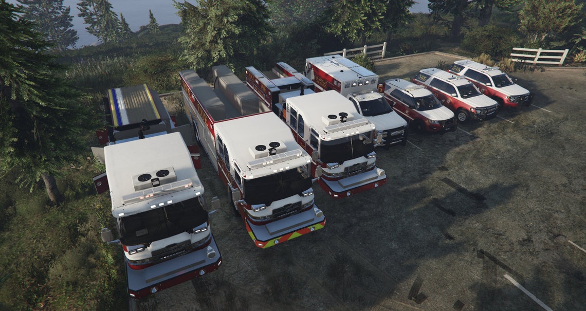 Fivem SAFD 7X Vehicle Pack High Quality & Fivem Ready lore-friendly - Etsy
