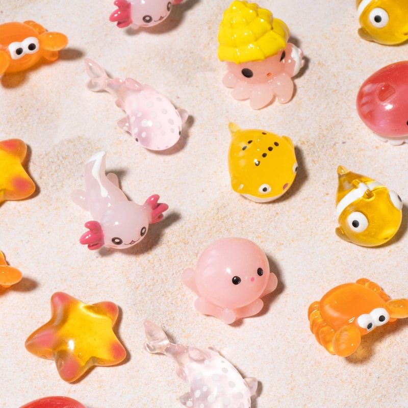 Mini Resin Animal Figures - Etsy UK