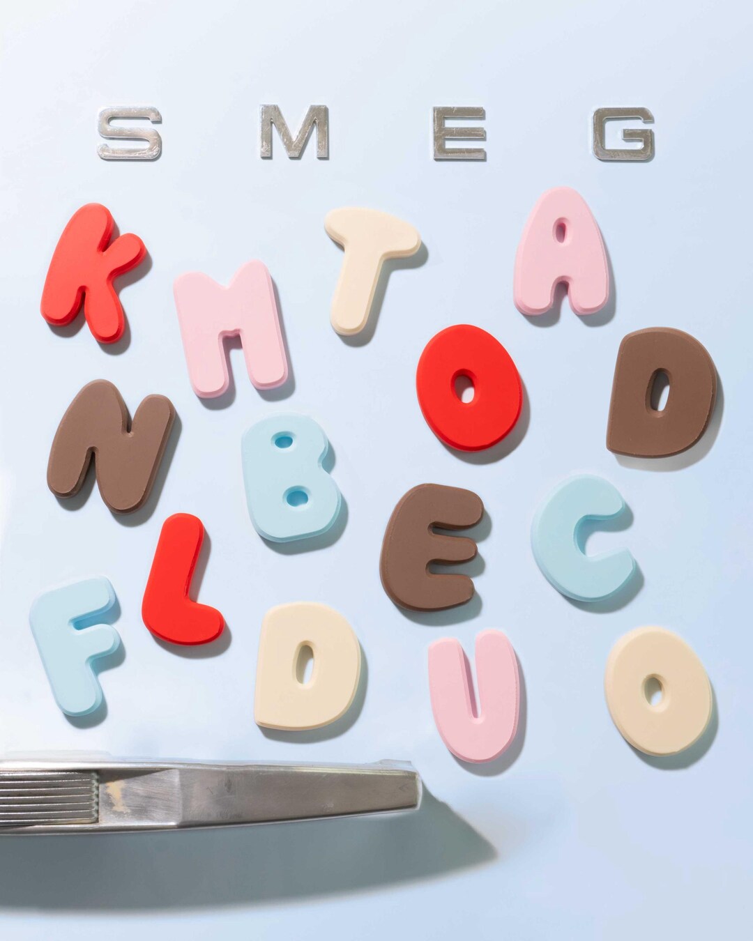 Personalised Bubble Letter Fridge Magnets | Custom Name Magnet Alphabet ...