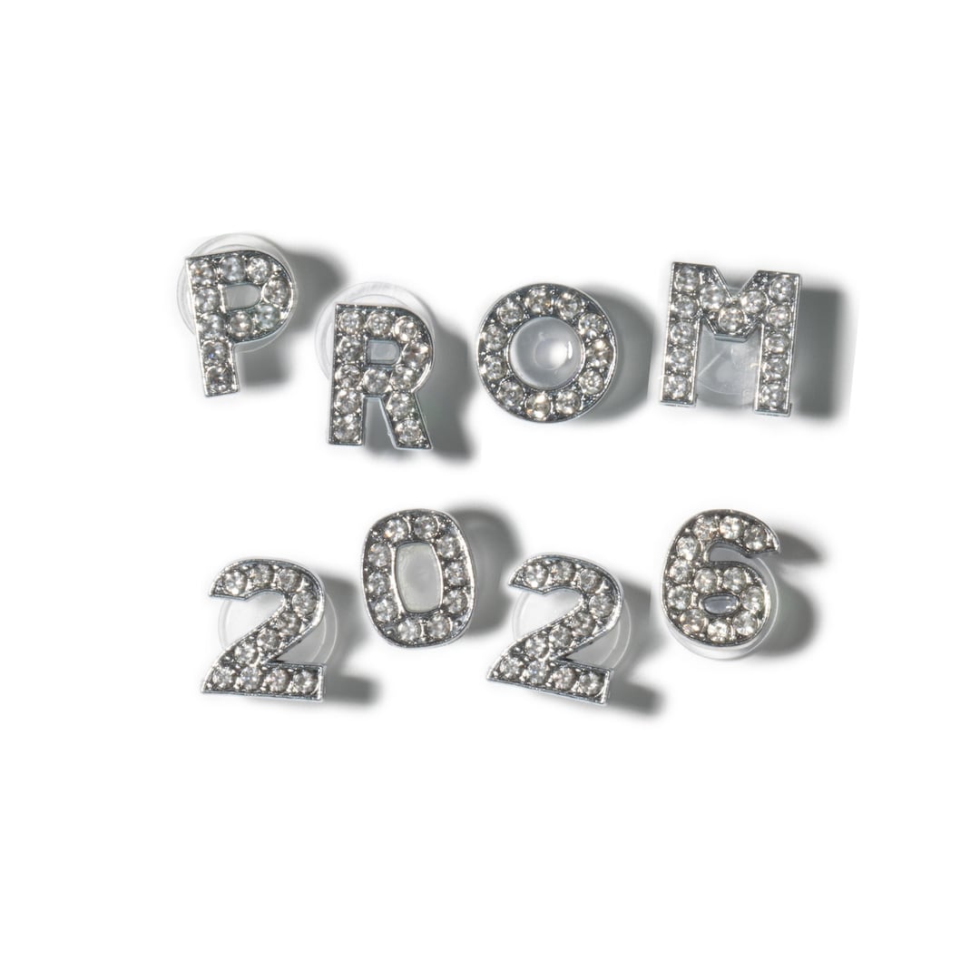 Prom 2026 Letters Shoe Charms in Silver - Etsy
