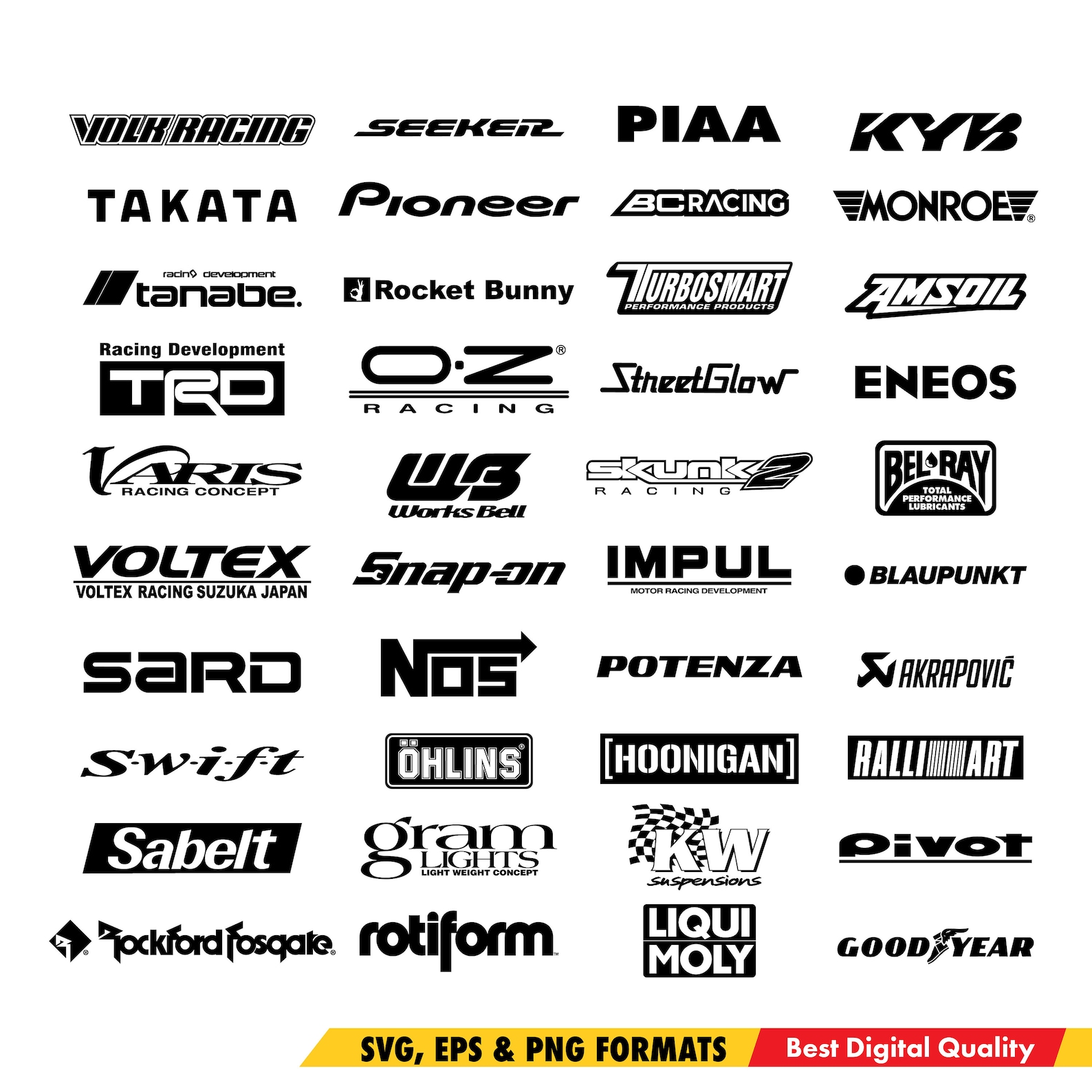 40 Performance Logo, Performance Logo, Motorsport Logo, SVG, EPS, PNG ...