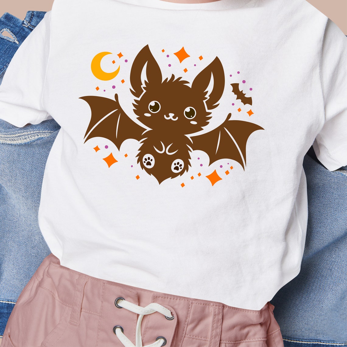 Cute Bat SVG Digital Download, Silhouette, - Etsy
