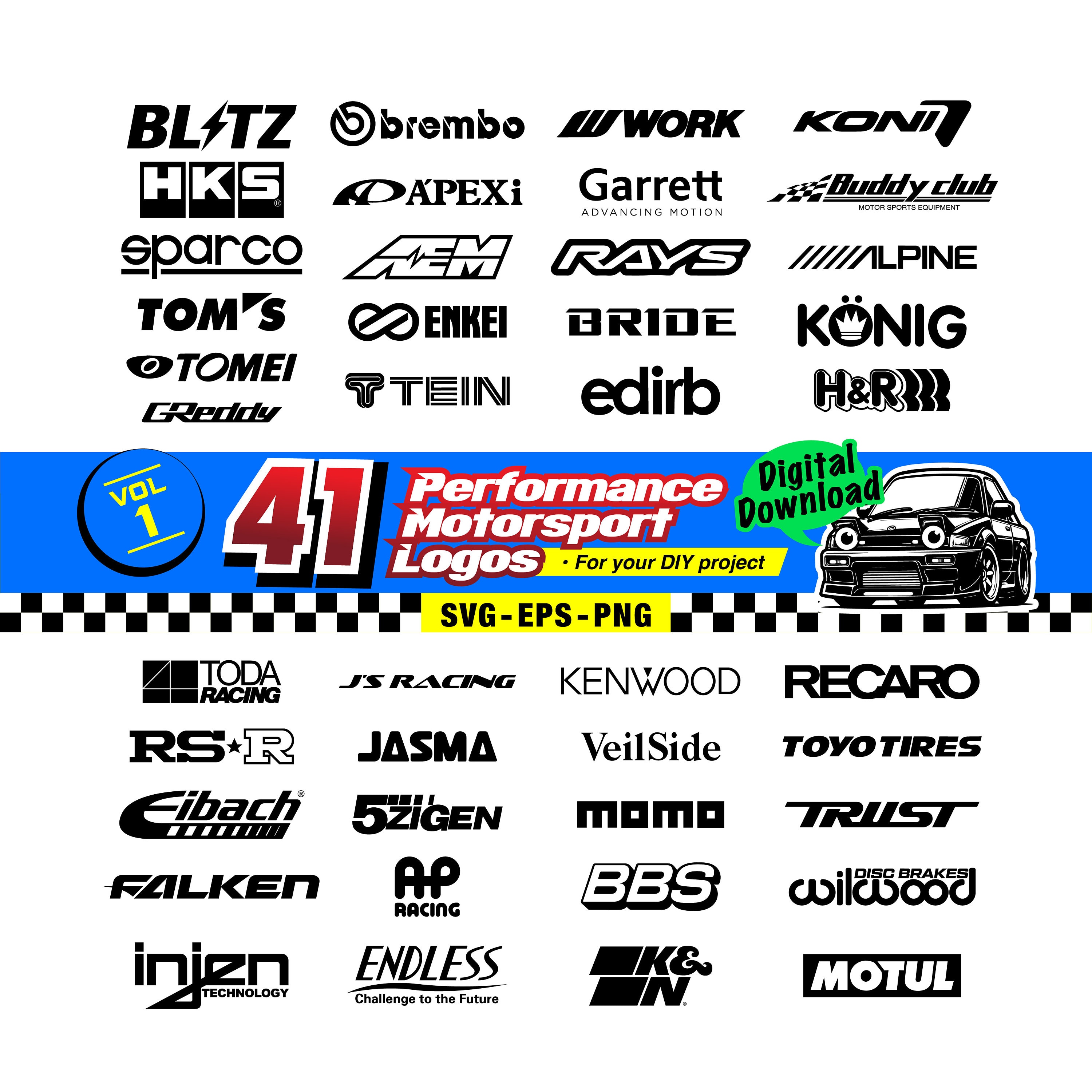 41 Performance Logo, Performance Logo, Motorsport Logo, SVG, EPS, PNG ...