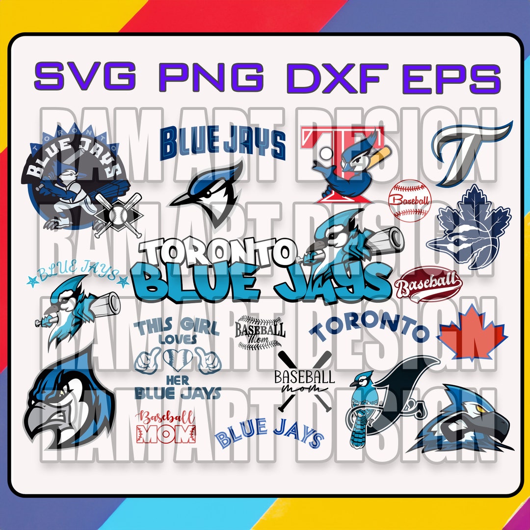 Toronto Blue Jayss SVG PNG, Svg Sports Files, Svg for Cricut, Clipart ...