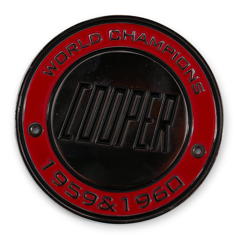 Mini Cooper World Champions - Grille Badge - Etsy