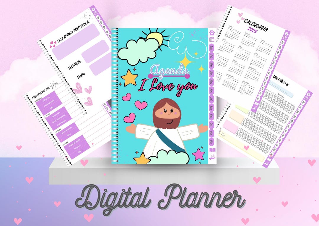 Planner 2025/digital Planner/design Jesus Planner/digital Planner ...