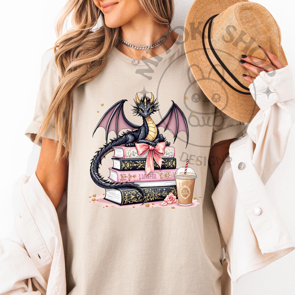 Well Read & Caffeinated PNG: Book Lover Sublimation Design (digital ...