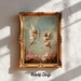 Renaissance Victorian Cupid Wall Art: Vintage Cherub Valentine Decor ...