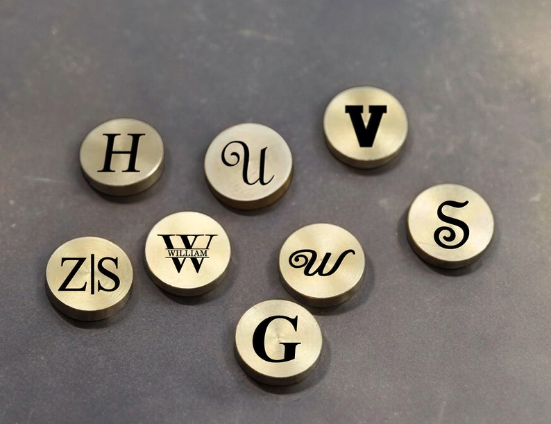 Name Initial Sticky-backed Shutter Release Button, Camera Threaded ...