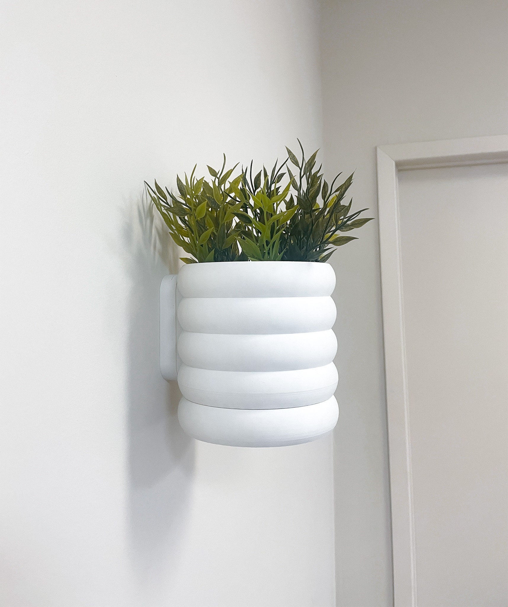 Wall Mounted Planter With Drip Tray big Bubbles Design Minimalist Indoor Wall Planter Wall ...