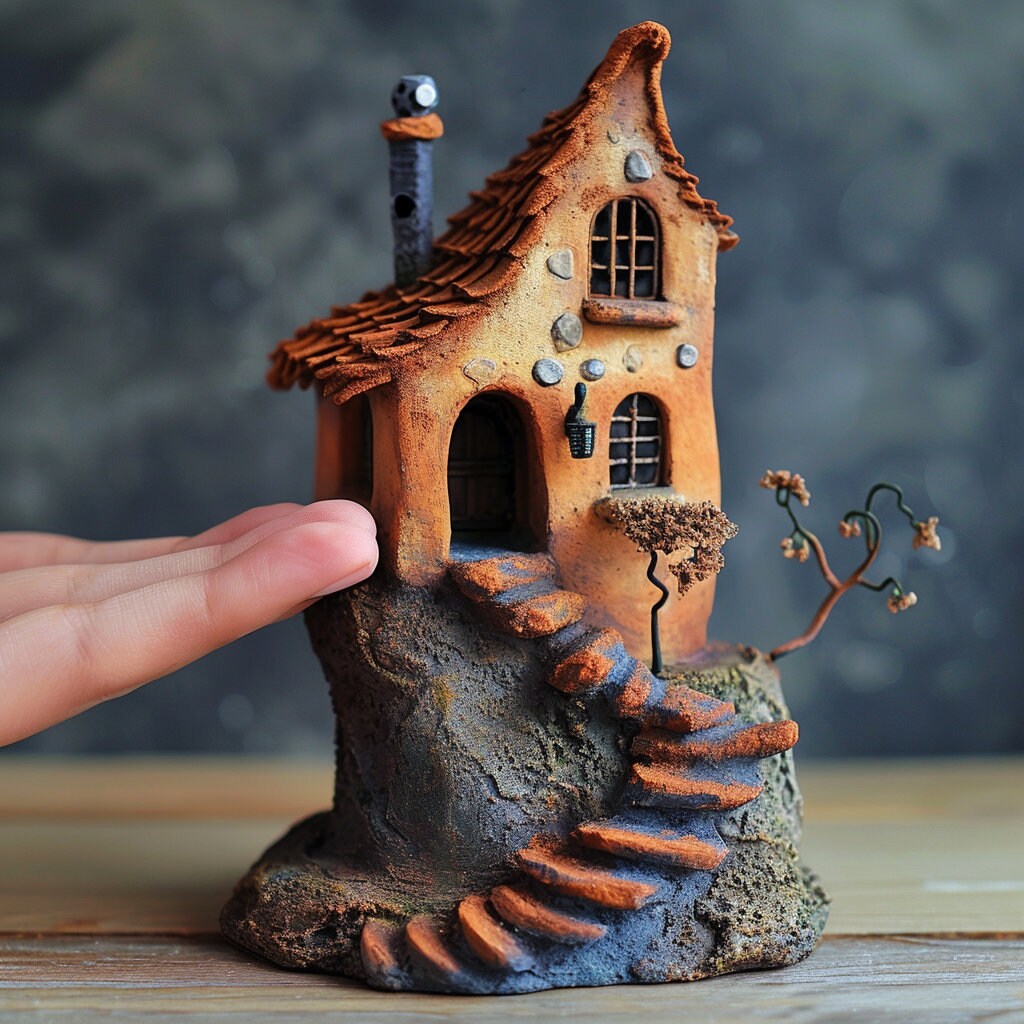 Crafting Miniature Houses With Care - Etsy