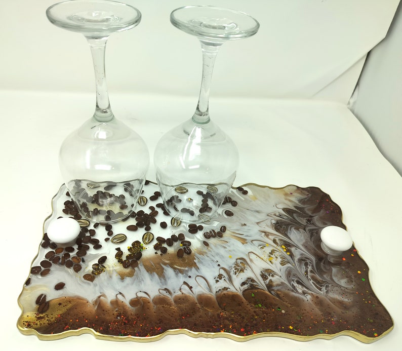 Resin Tray -coffee Bean - Etsy