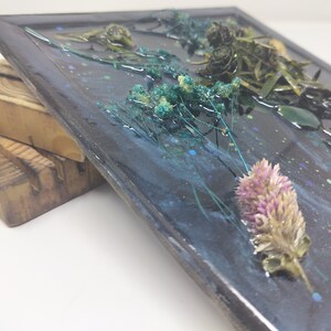 Resin Decor-3-d Floral Sign - Etsy