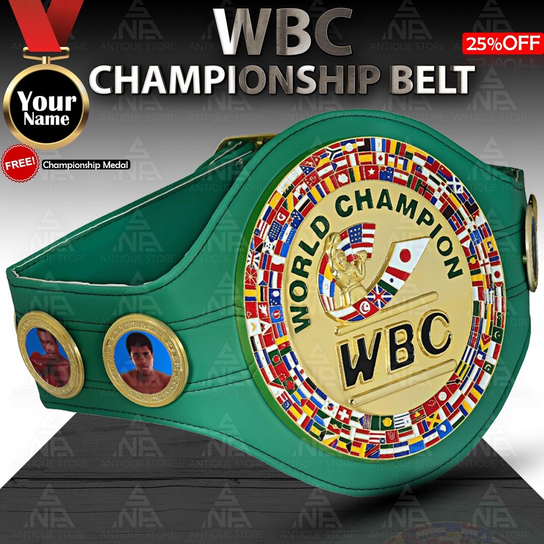 WBC Belt World Boxing Championship Replica Belt - Etsy