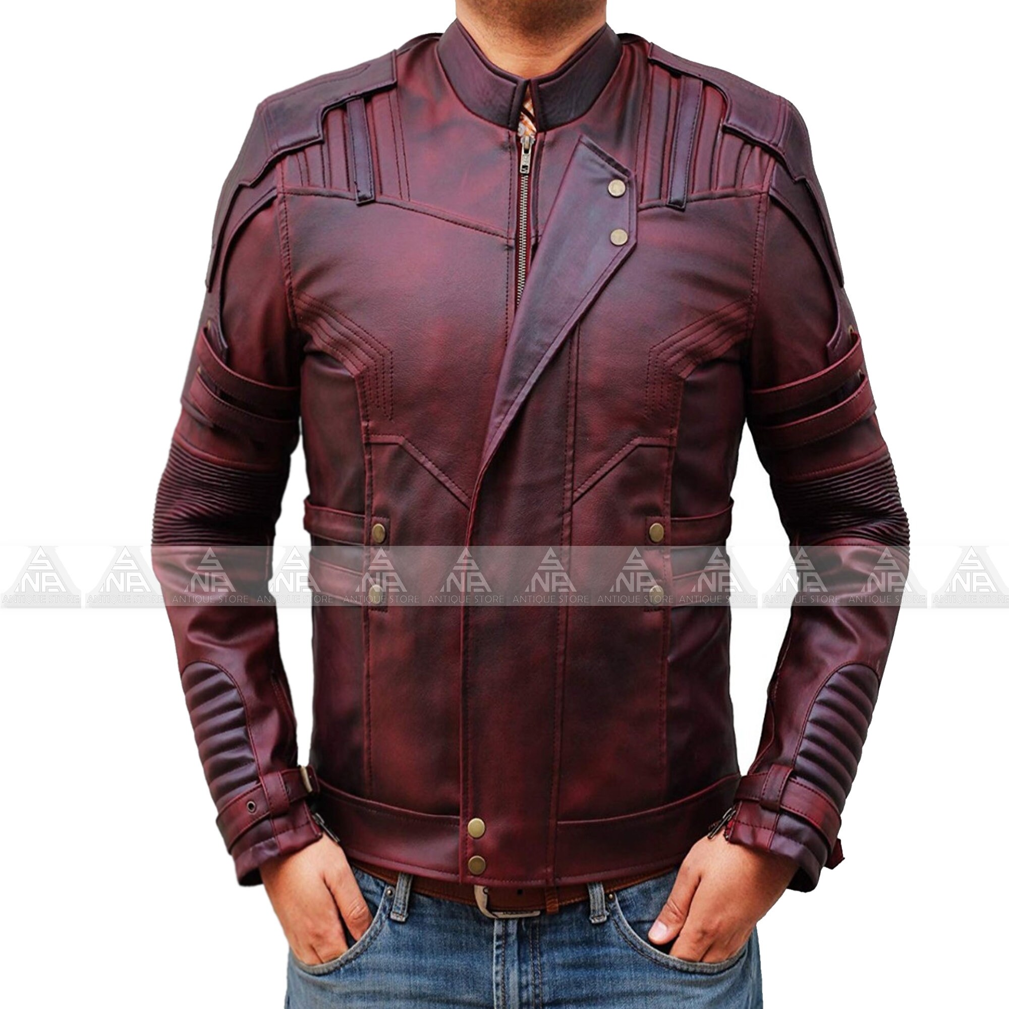 Guardians of the Galaxy Vol 2 Movie Star Lord Leather Jacket, Star Lord ...