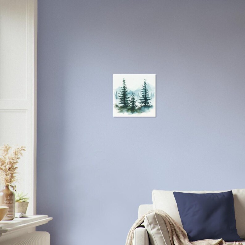 Pine Tree Wall Art, Nature Wall Decor, Nature-inspired Art, Pine Tree ...