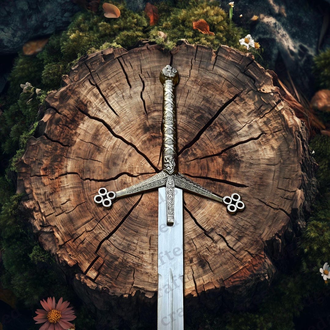 Claymore Handmade Scottish Sword | Highland Steel Long Black Medieval ...