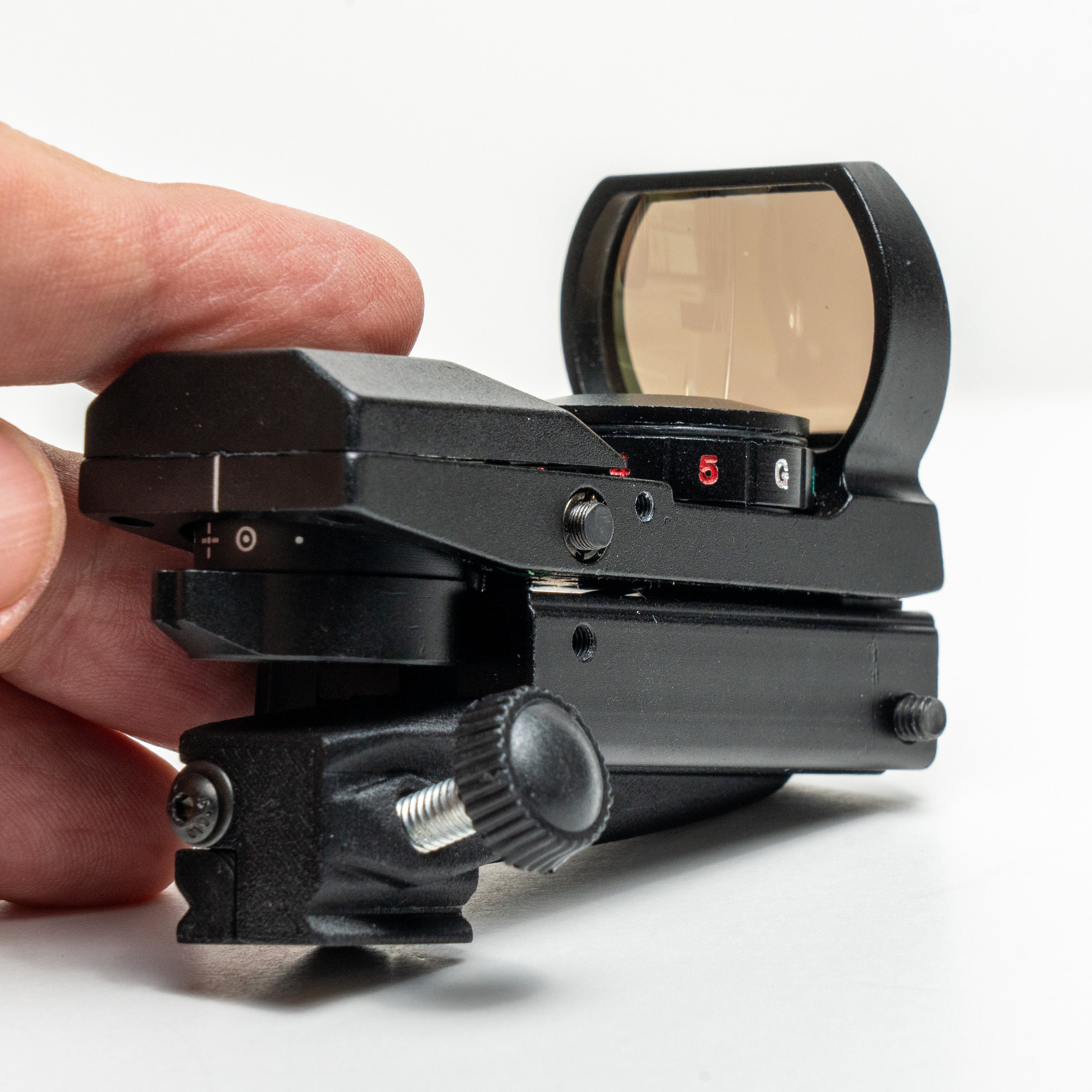 Dot Sight With Connector for Camera, Red/green With 5 Brightness Levels ...