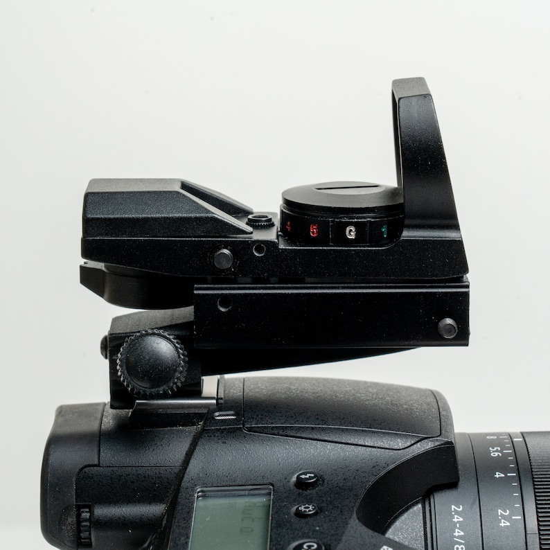 Dot Sight With Connector for Camera, Red/green With 5 Brightness Levels ...