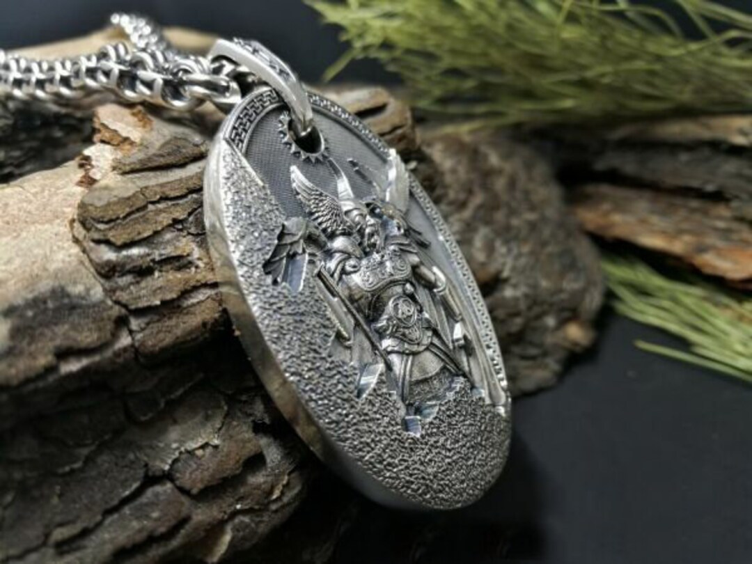 Scandinavian Jewelry, Norse Pagan Jewelry, Norse Ethnic Double-sided ...