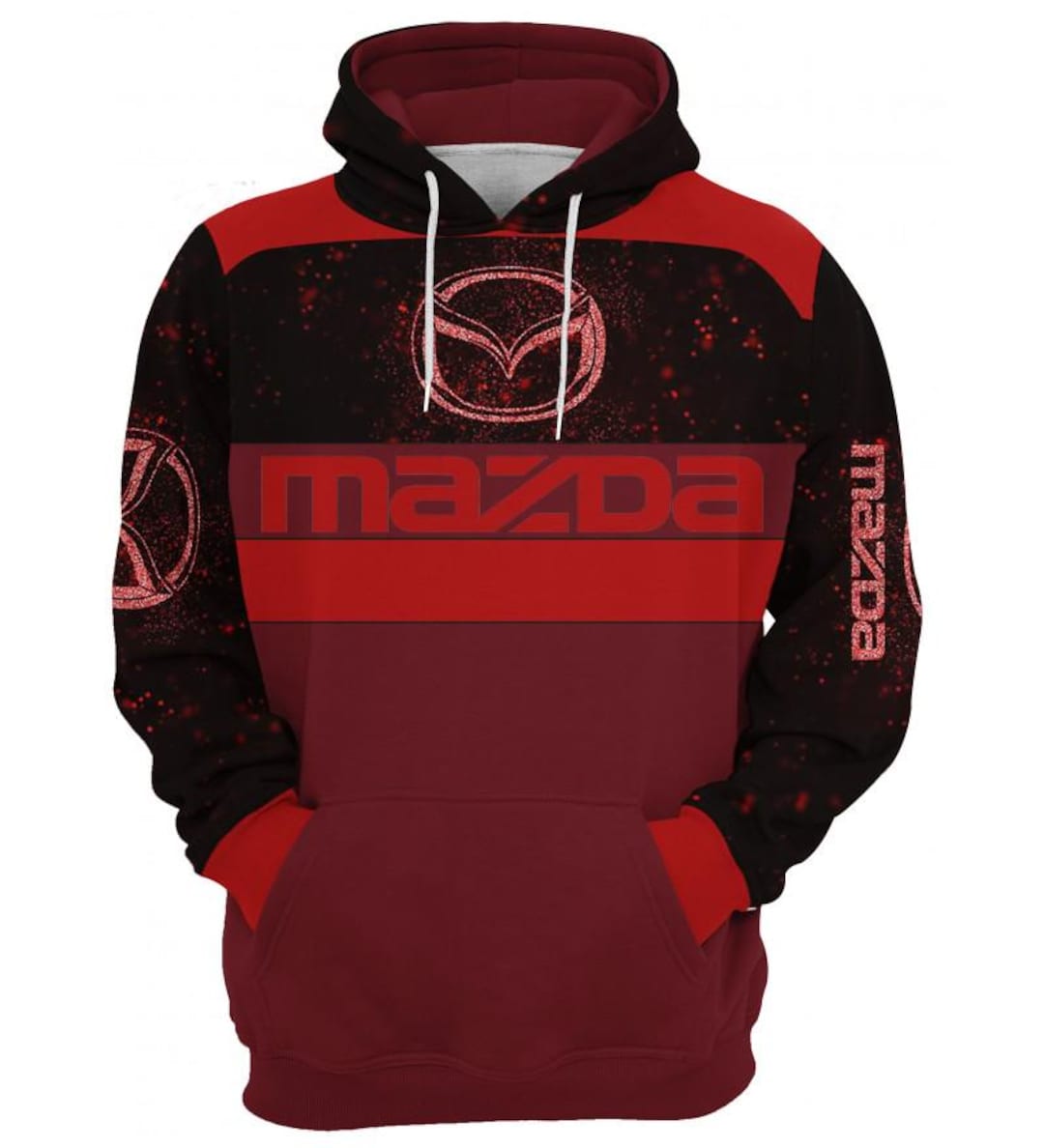 Mazda Sweatshirt | 3D Printed Hoodie | Stylish Apparel | Unisex ...
