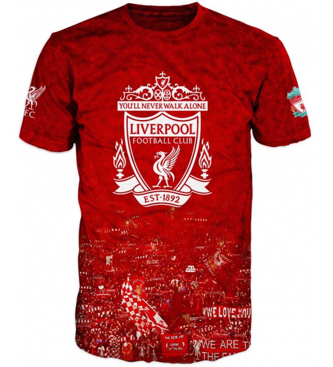 Men's Liverpool FC Design T-shirt All Sizes Available - Etsy