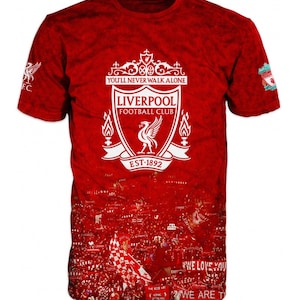 Men's Liverpool FC Design T-shirt All Sizes Available - Etsy