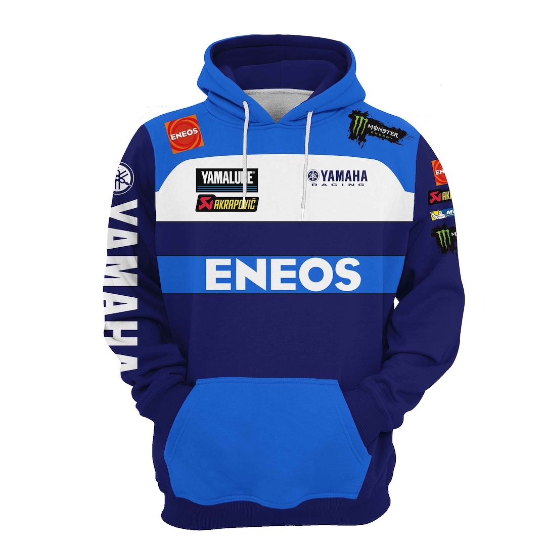Men's Yamaha Motogp Racing Design Hoodie Sweatshirt All Sizes Available ...