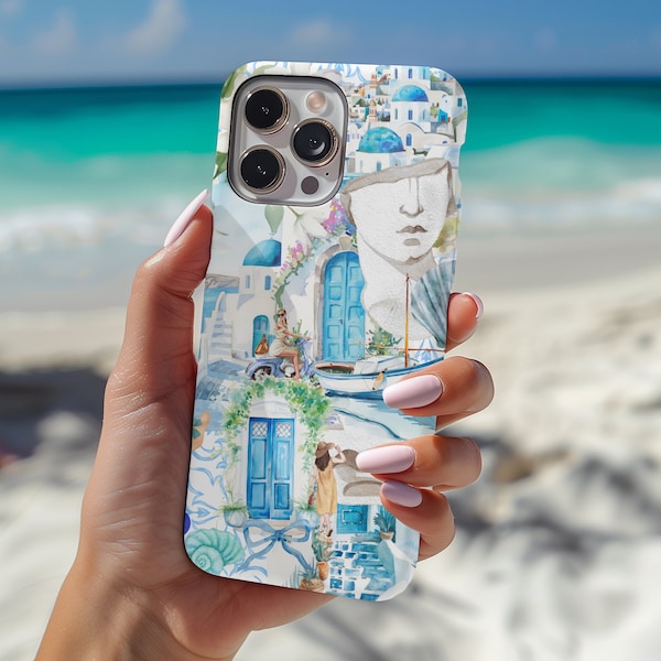 Summer Blue Phone Case - Etsy