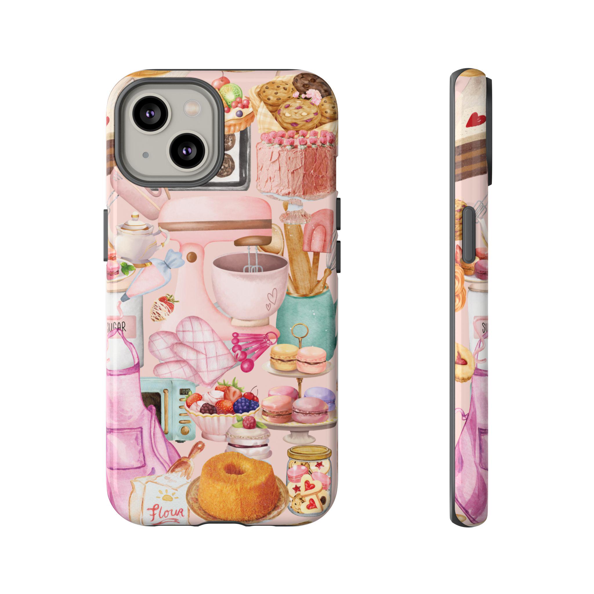 Baking Lovers Dessert Collage | iPhone Case 16,15,14,13,12 Pro Max Plus ...