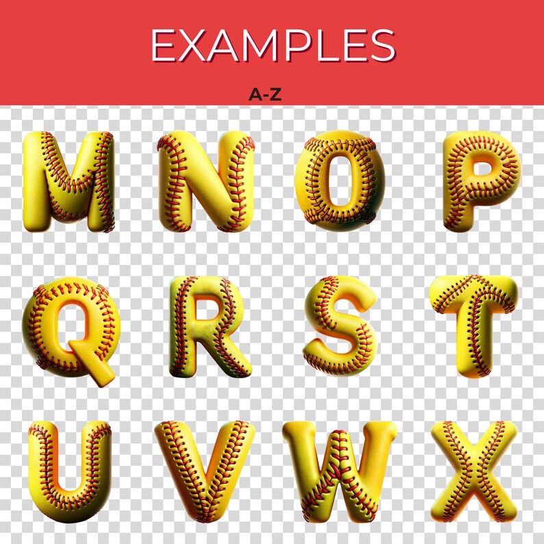 Softball Alphabet, Doodle Alphabet, Doodle Letters, Softball Letters ...