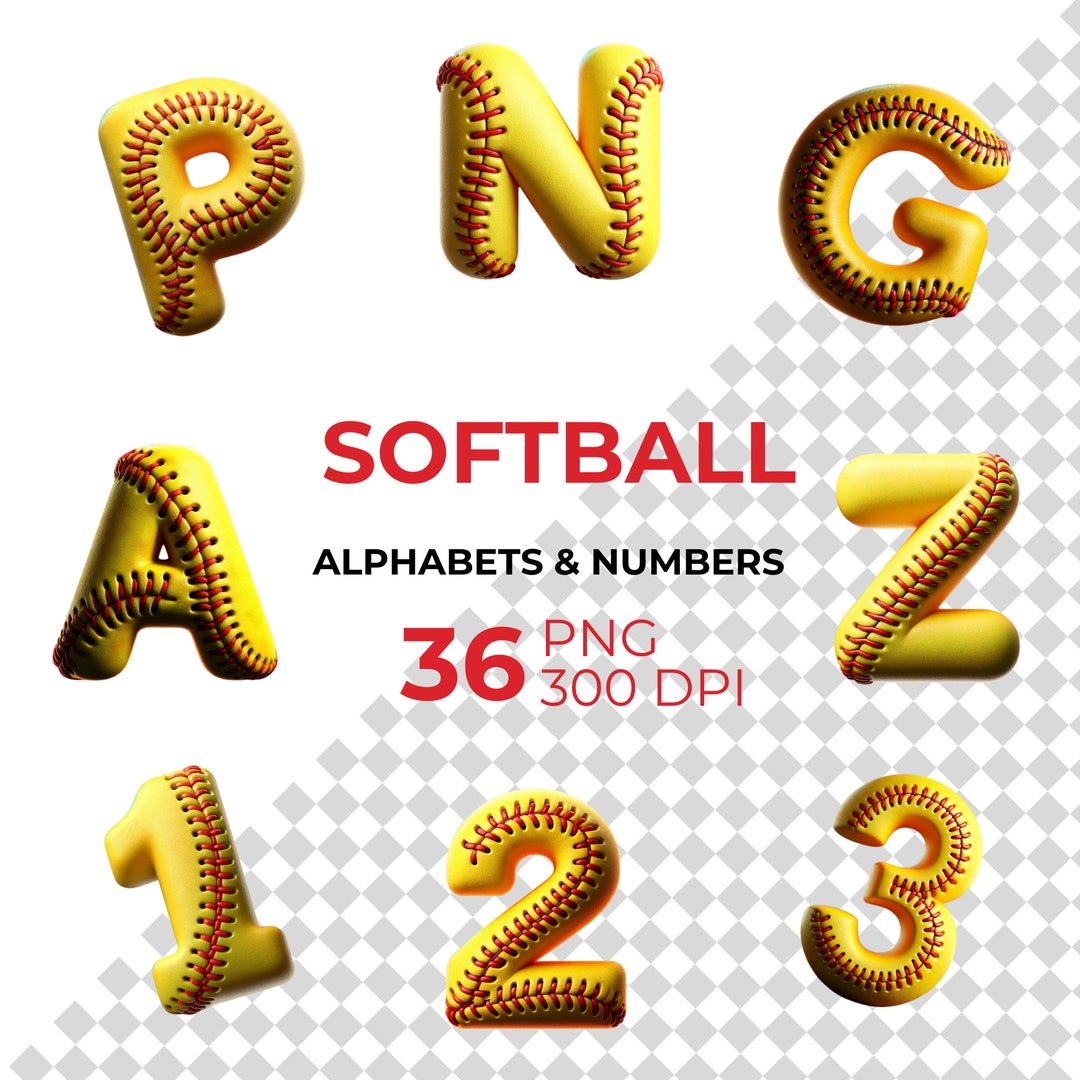 Softball Alphabet, Doodle Alphabet, Doodle Letters, Softball Letters ...