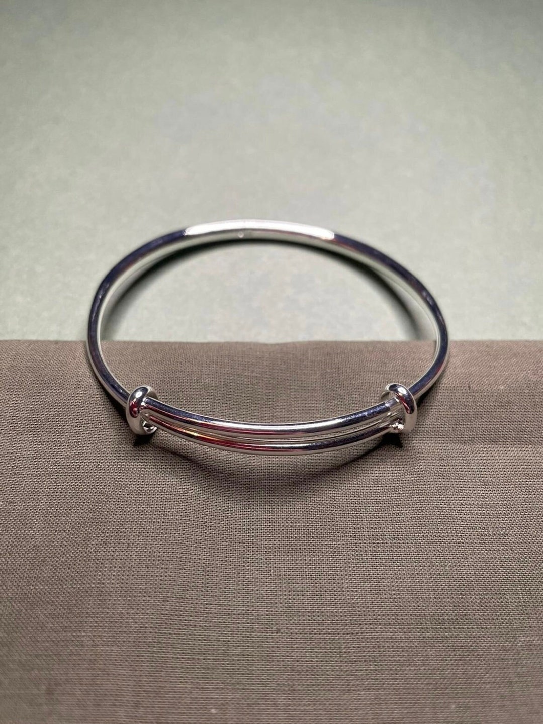 925 Sterling Silver Bangle Minimalist Bangle Dainty Bangle Shiny Bangle ...