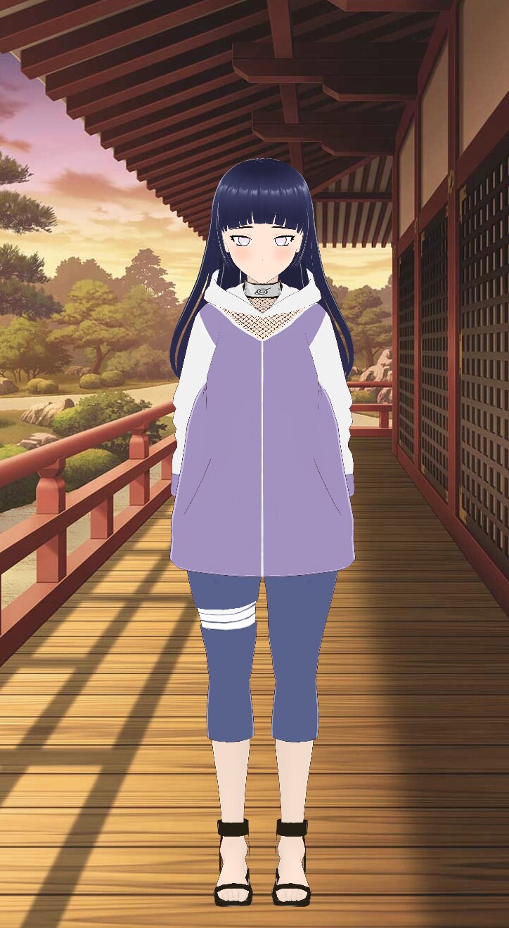 Vroid Hinata Hyuga Naruto - Etsy