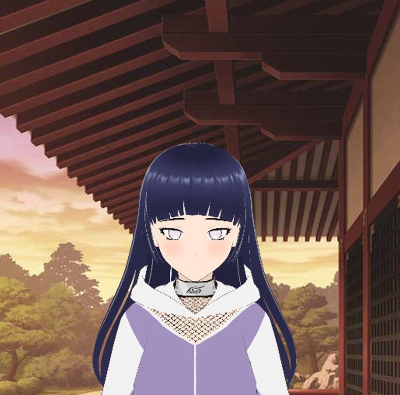 Vroid Hinata Hyuga Naruto - Etsy