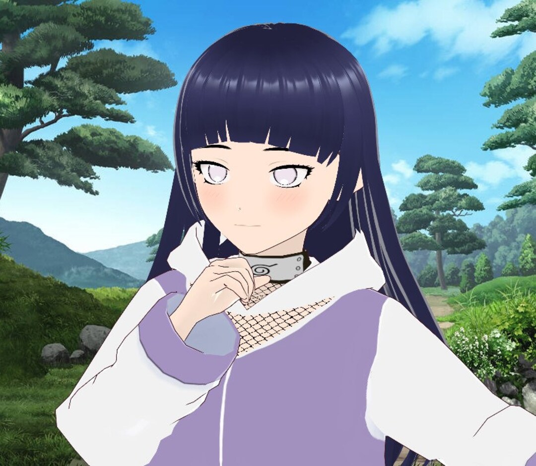 Vroid Hinata Hyuga Naruto - Etsy