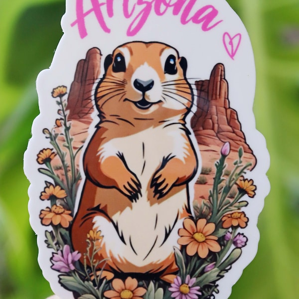 Cute Prairie Dog Sticker - Etsy
