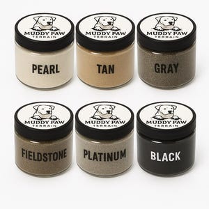 Poly Sand Basing Grit by Muddy Paw Terrain 6 Colors for Minis,wargaming ...