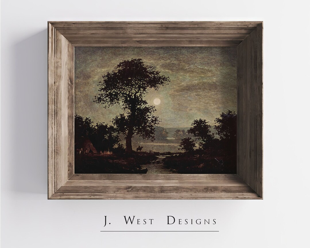 Landscape Wallpaper, Oil Painting ralph Albert Blakelock, Oil Paint ...