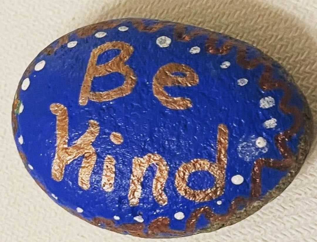 Kindness Rocks Encouraging Painted Inspirational Positive Rocks ...