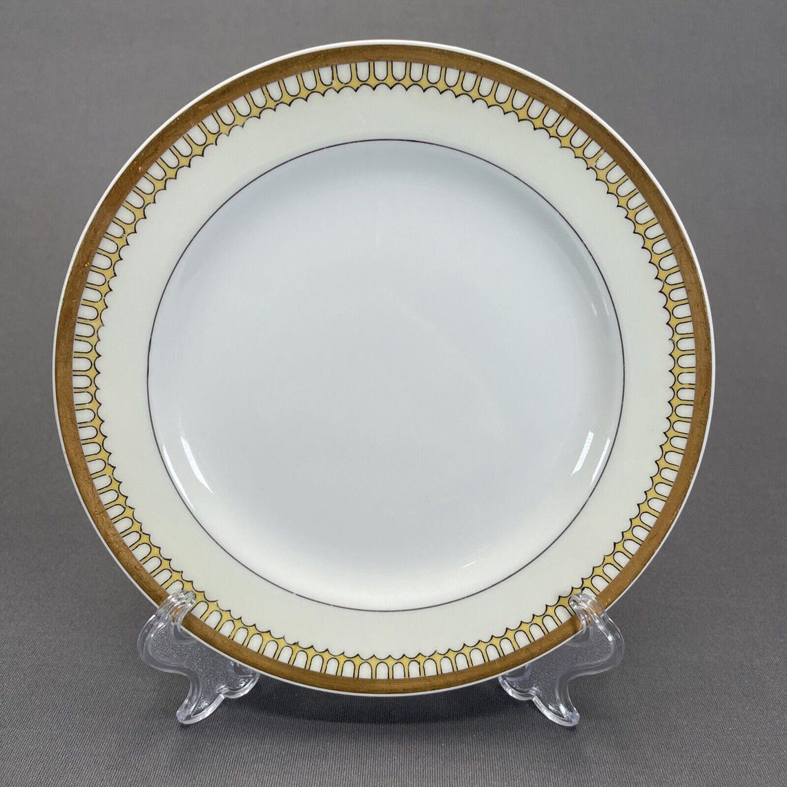 Haviland Limoges Schleiger 278 Bread Dessert Plates 6 Set of 4 Yellow ...